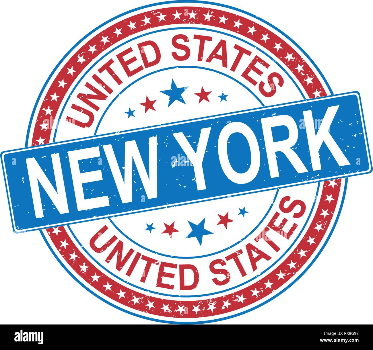 New york stamp hi-res stock photography and images - Alamy