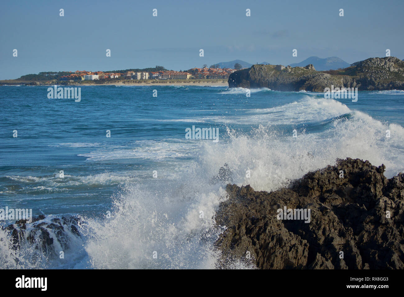 summer and blue sea Stock Photo - Alamy