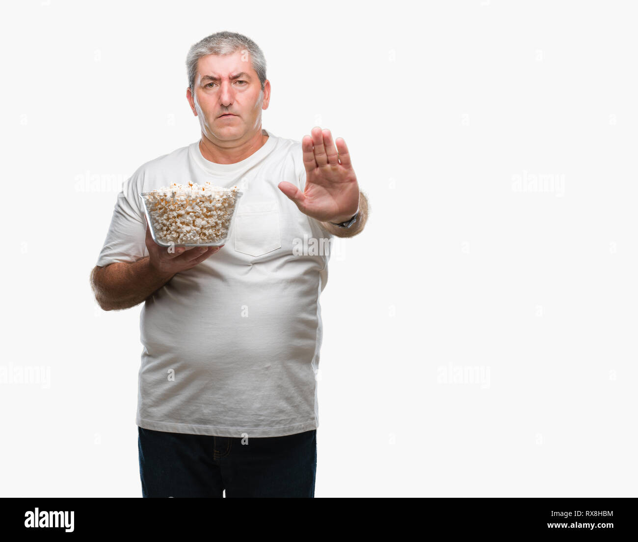 Hand palm popcorn hi-res stock photography and images - Alamy