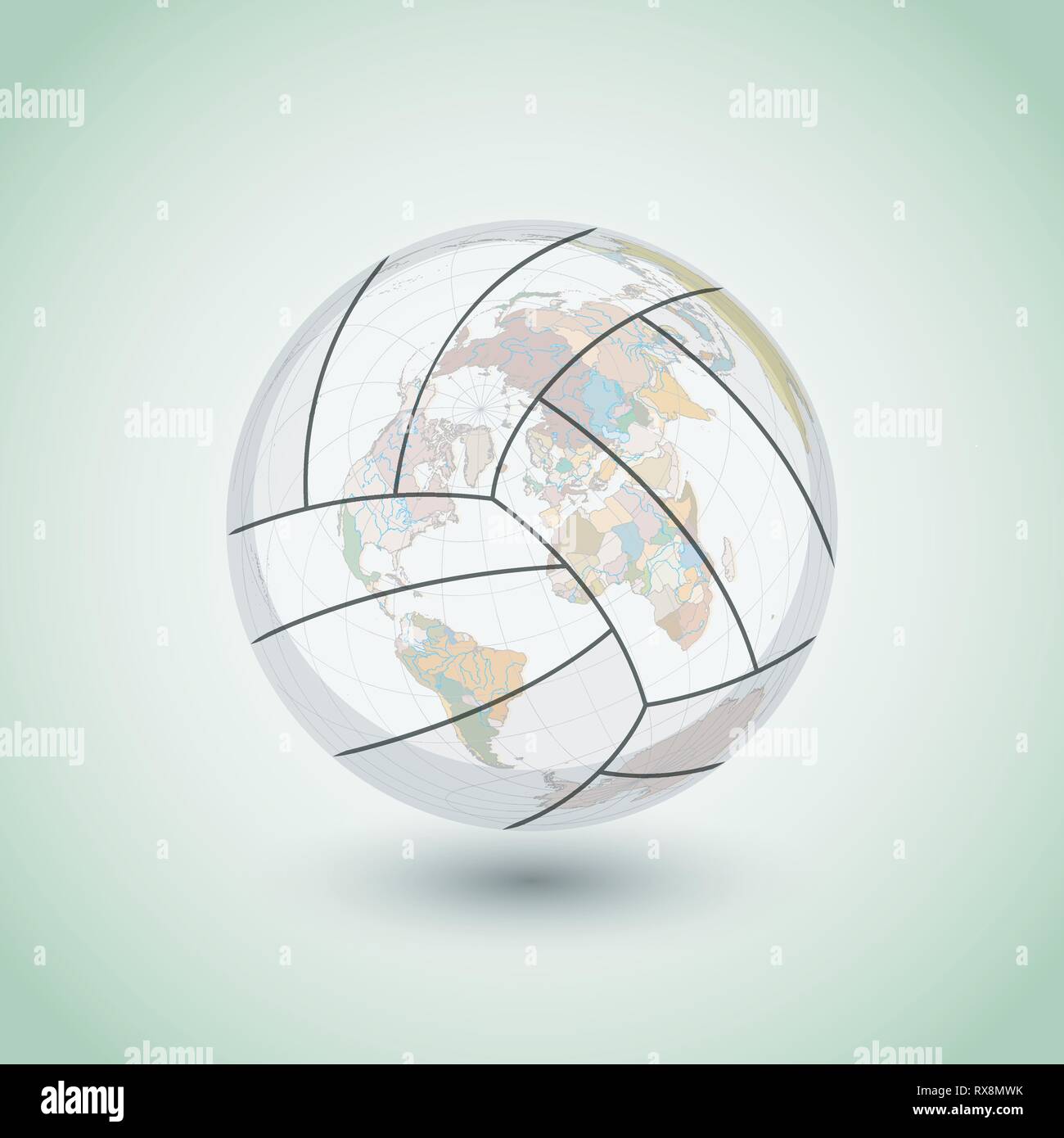 Football match national stadium Stock Vector Images - Alamy