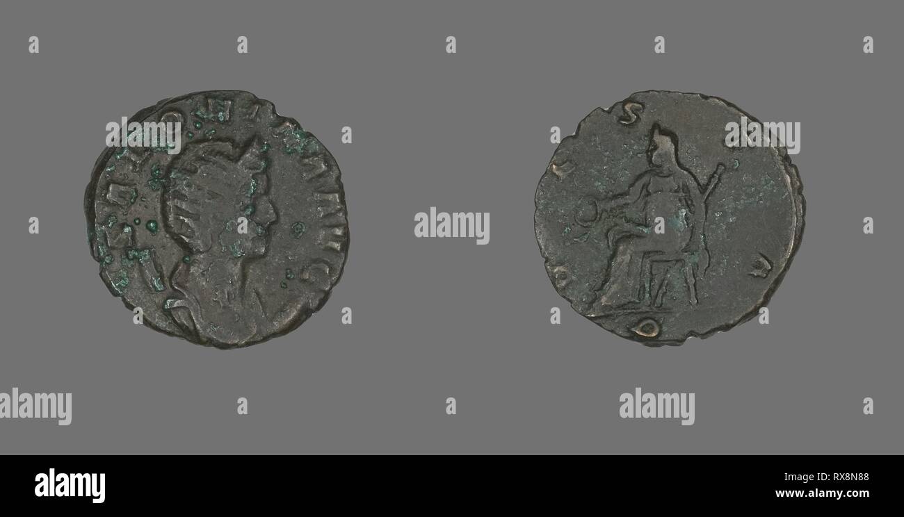 Coin portraying empress cornelia salonina hi-res stock photography and ...