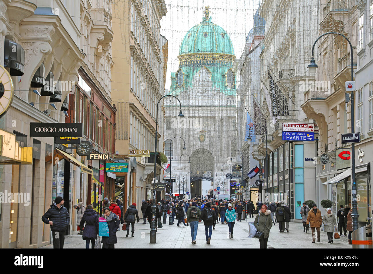 Hofburg kohlmarkt vienna austria hi-res stock photography and images ...