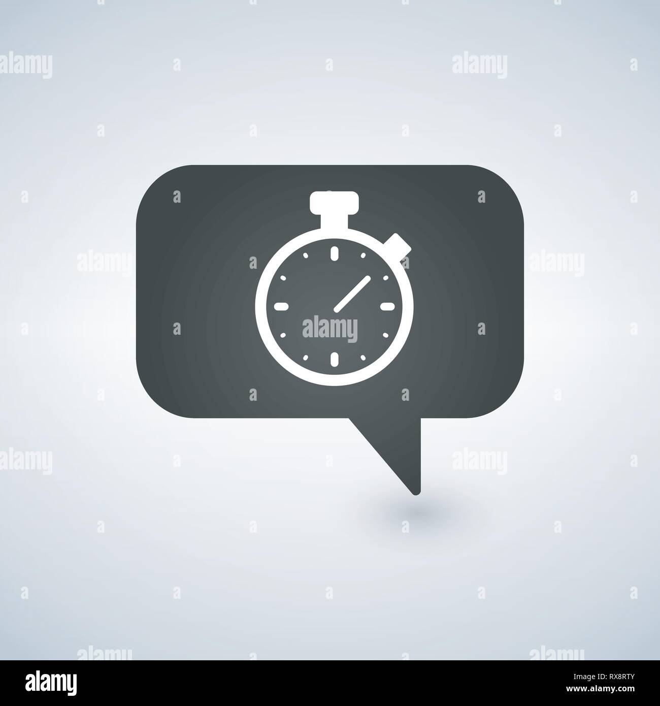 Timer sign icon. Stopwatch symbol. Information Vector Stock Vector ...
