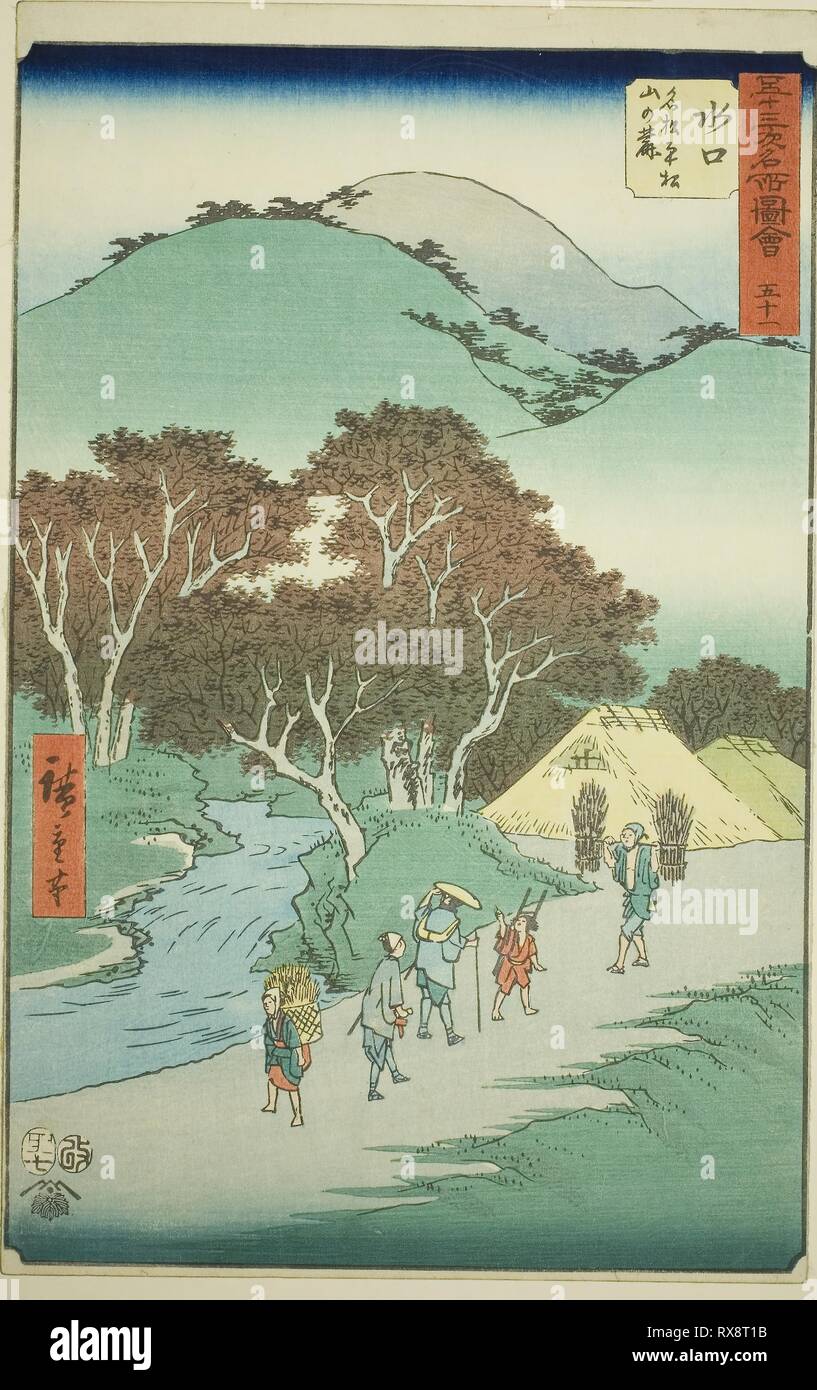Meisho Hiramatsu Yama No Fumoto High Resolution Stock Photography and ...