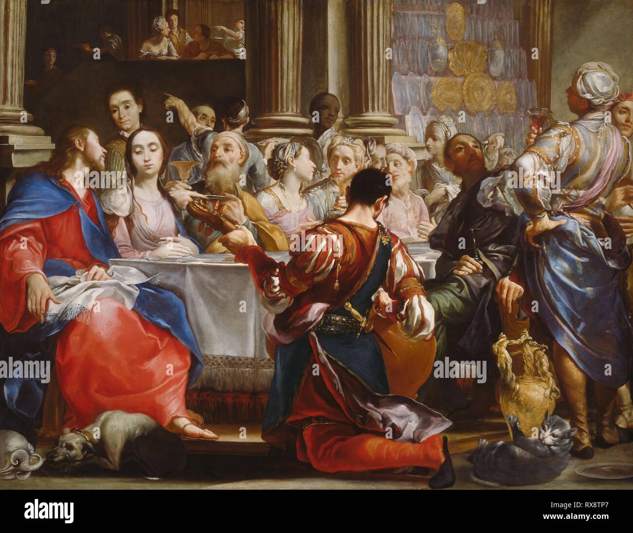 The Wedding at Cana. Giuseppe Maria Crespi; Italian, 1665-1747. Date ...