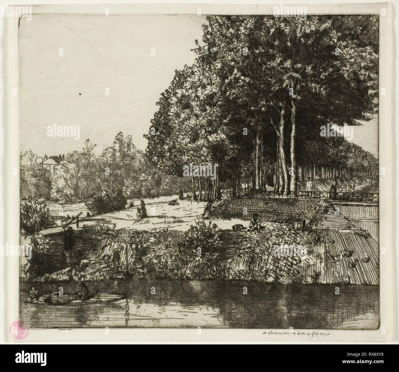 Canal at Charenton. Donald Shaw MacLaughlan; American, born Canada ...