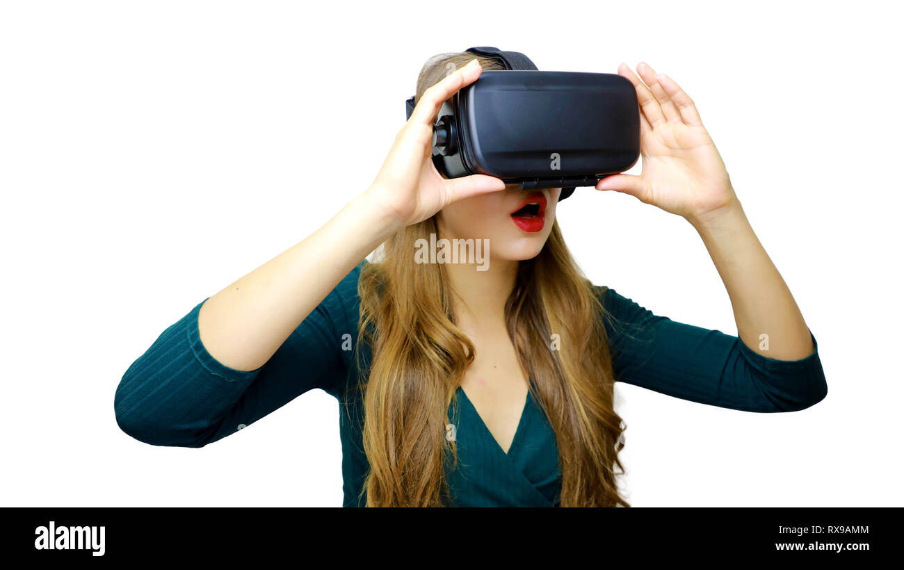 3d virtual reality viewer hi-res stock photography and images - Alamy