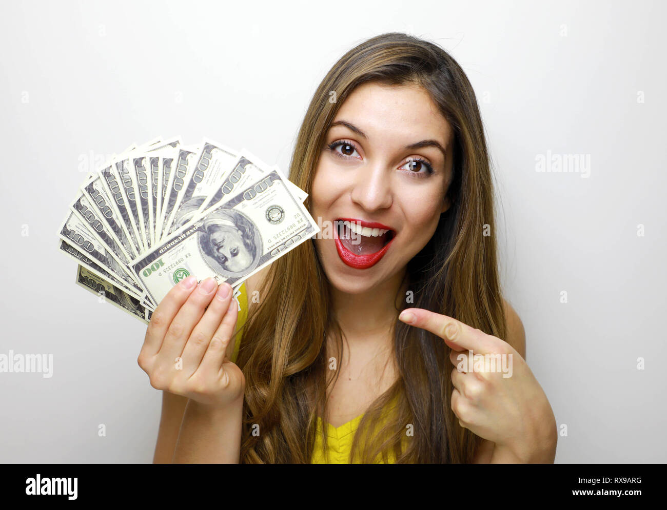 Fan lips hi-res stock photography and images - Alamy