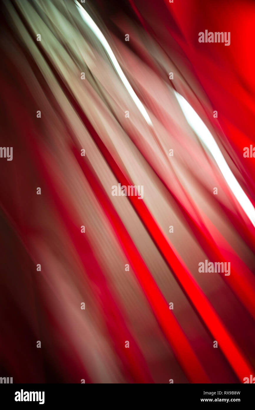 Red and white diagonal stripes hi-res stock photography and images - Alamy