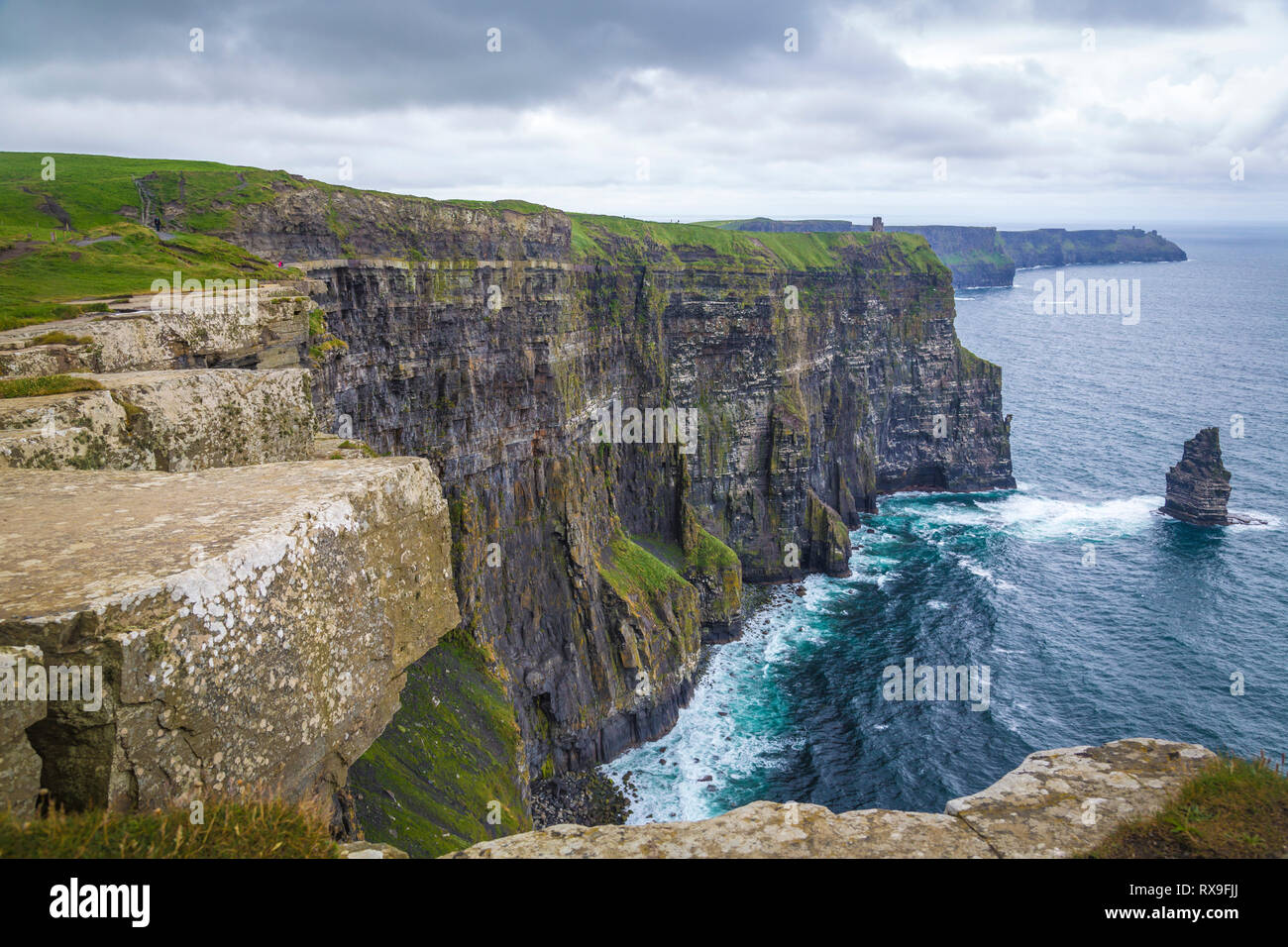 Cliffs of Moher, Co Clare Stock Photo - Alamy