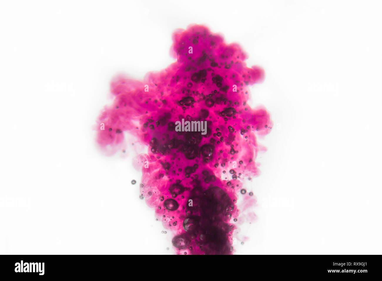 Pink liquid paint hi-res stock photography and images - Alamy