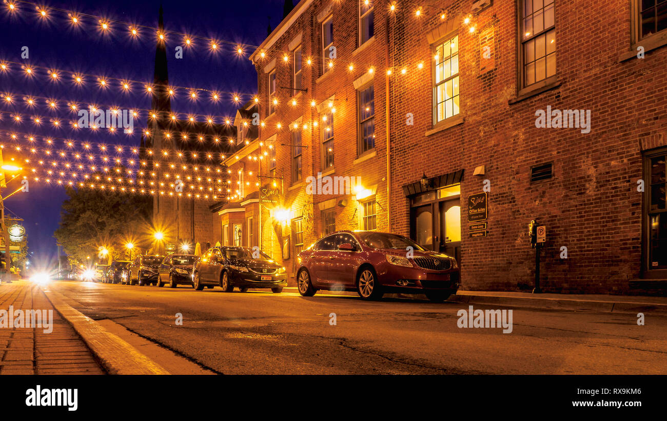 Friday night in Charlottetown, PEI, Canada Stock Photo - Alamy