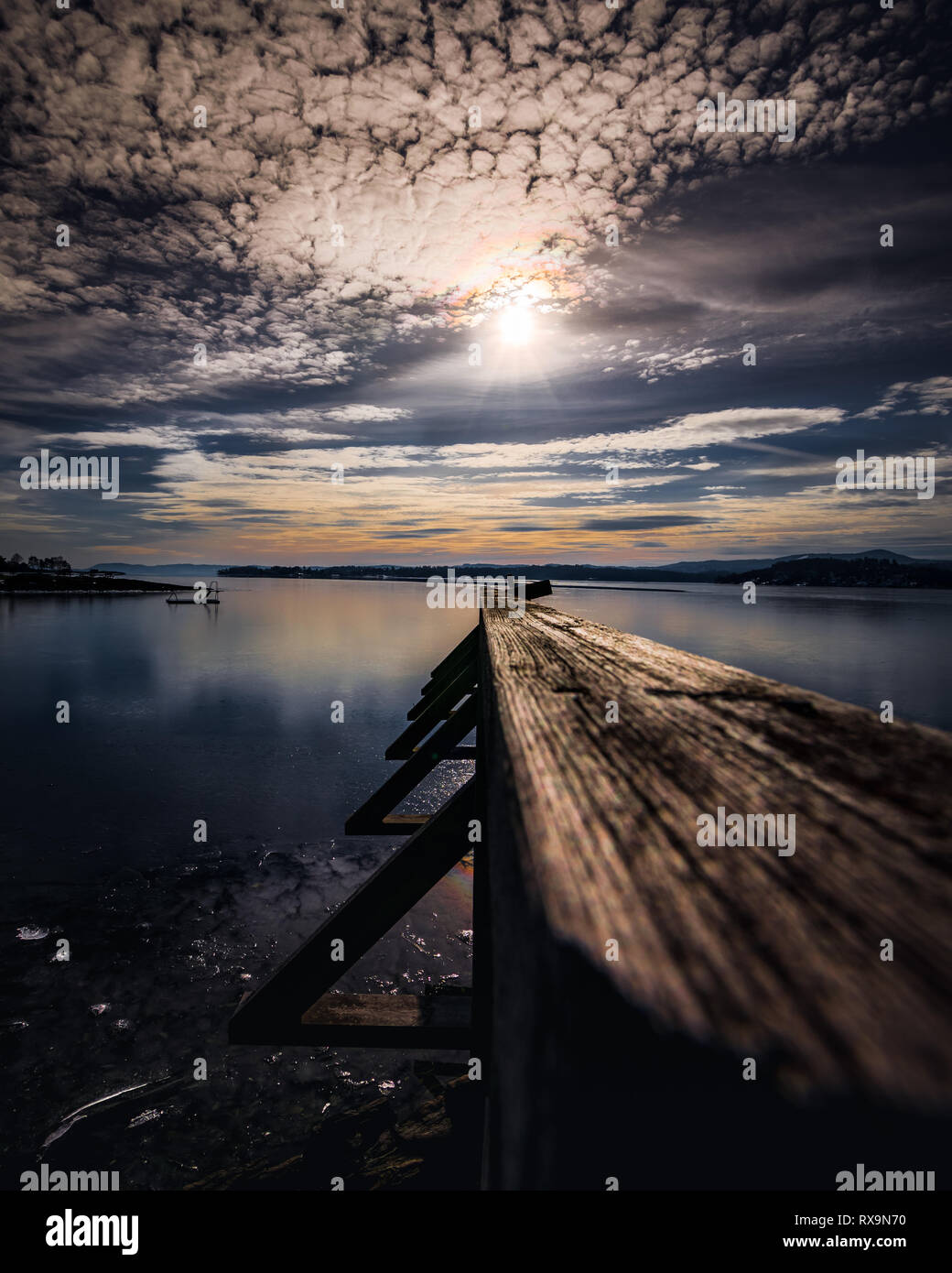 Norwegian dramatic sunlight hi-res stock photography and images - Alamy