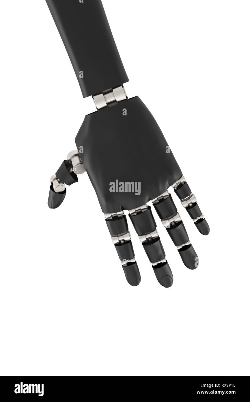 Prosthetic hand fingers Cut Out Stock Images & Pictures - Alamy