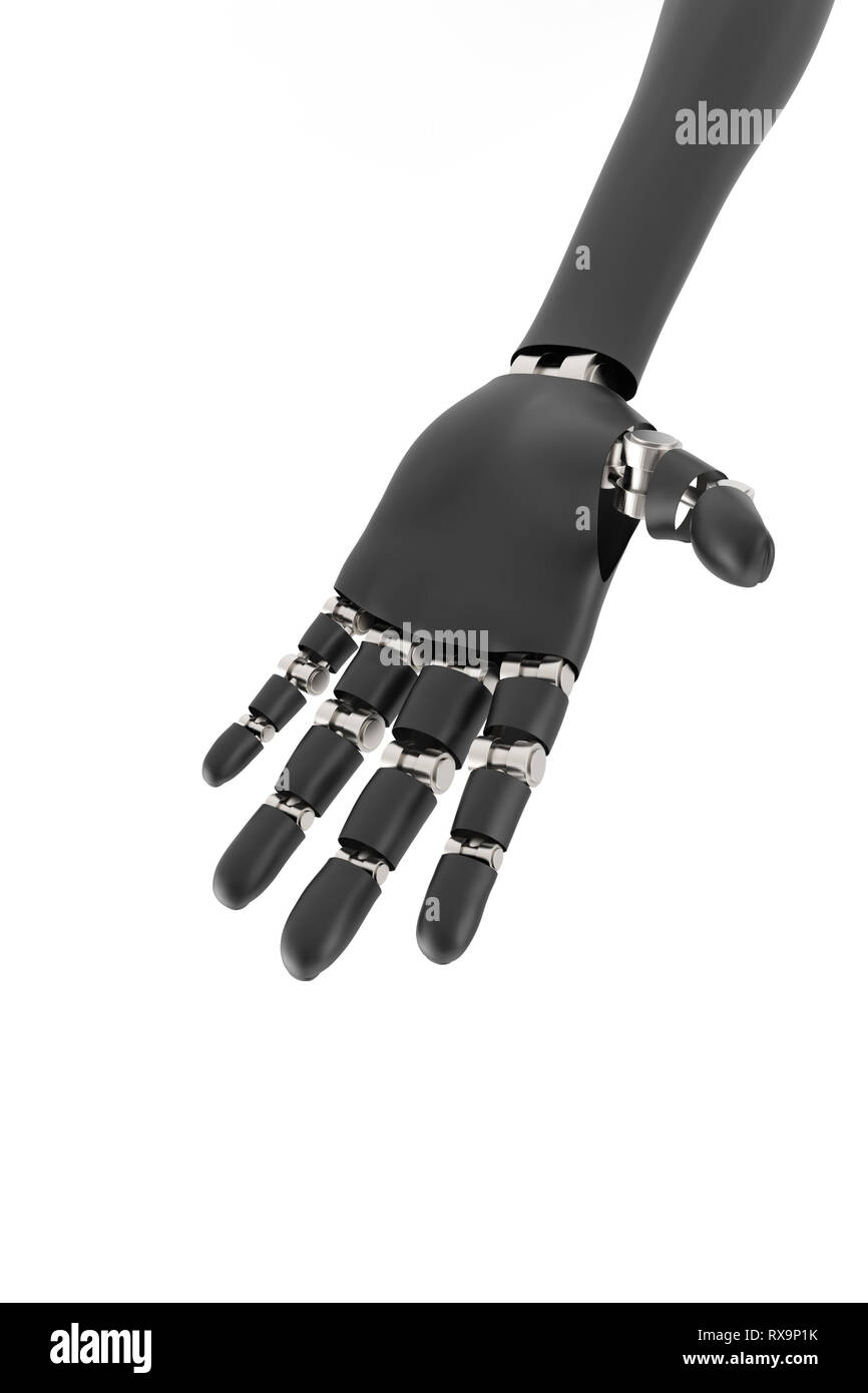Prosthetic hand fingers Cut Out Stock Images & Pictures - Alamy