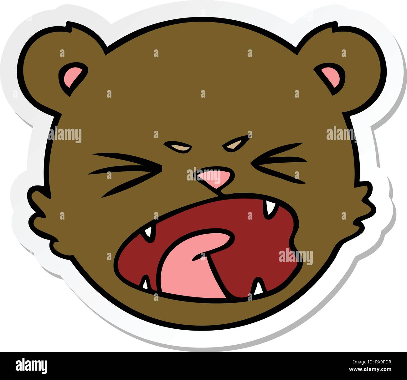 Scary Cartoon Teddy Bear
