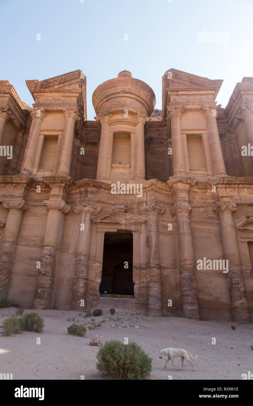 Monastary petra hi-res stock photography and images - Alamy