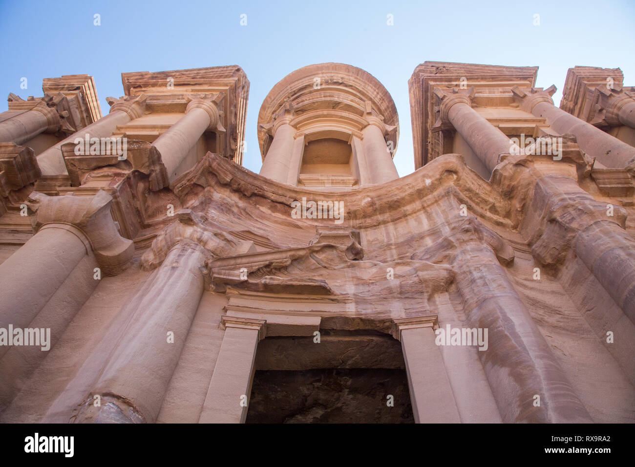 The Monastary, Petra, Jordan Stock Photo - Alamy