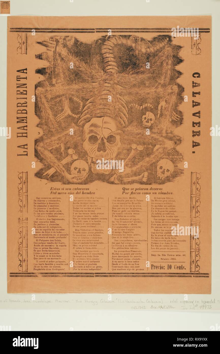 Jose guadalupe posada calavera hi-res stock photography and images - Alamy