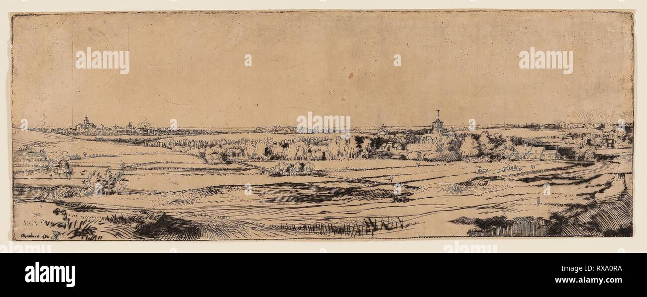 Panorama Near Bloemendael Showing the Saxenburg Estate (The Goldweigher ...