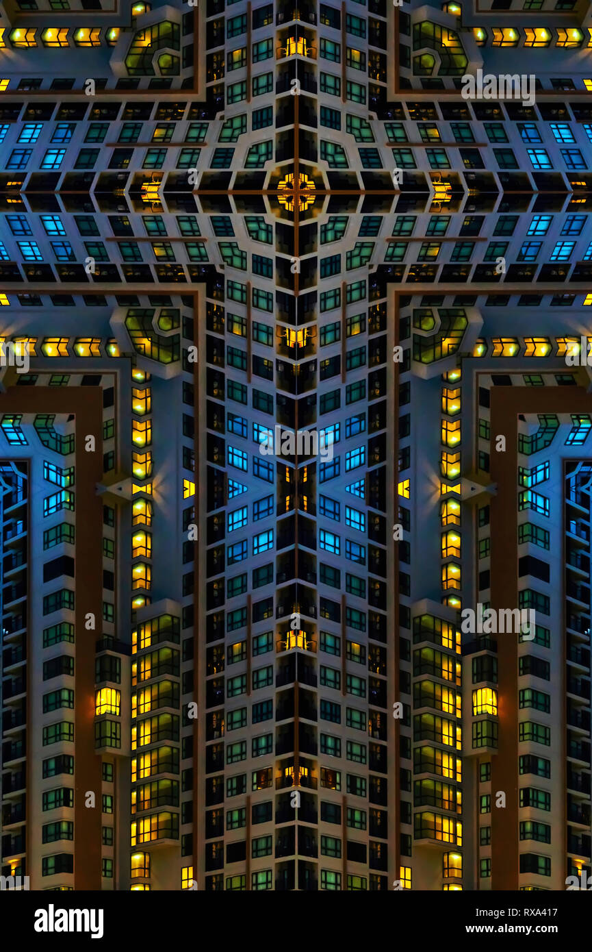 City symmetry hi-res stock photography and images - Alamy