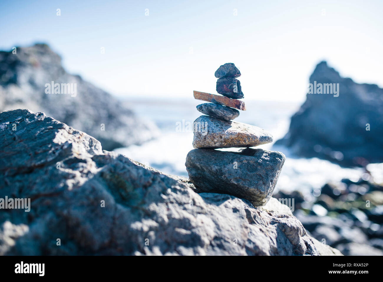 Stacked up beach hi-res stock photography and images - Alamy