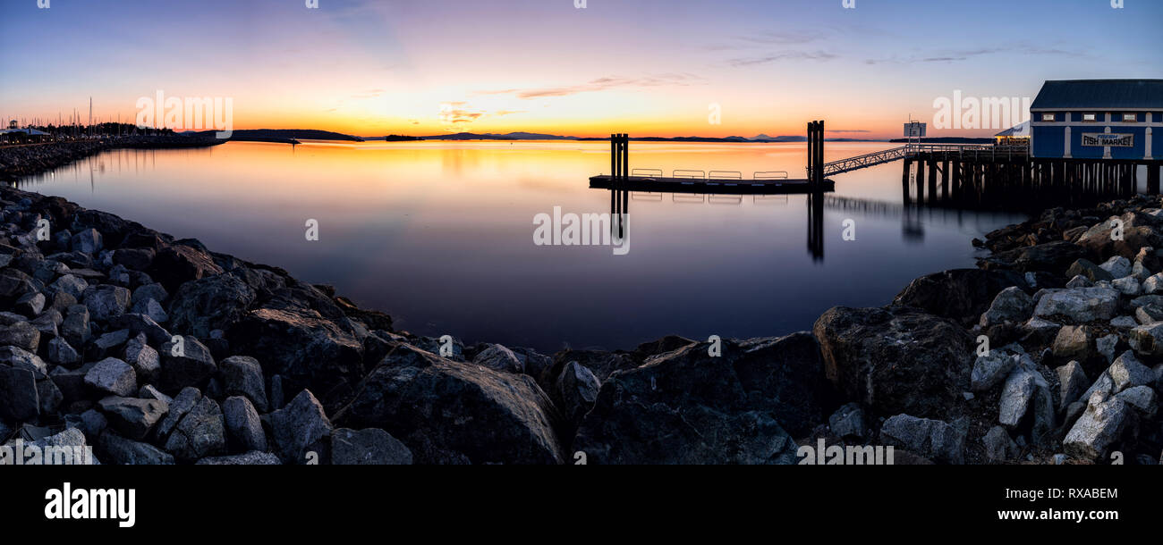 Sidney Fish Market, Sidney, BC, Vancouver Island, Canada Stock Photo ...