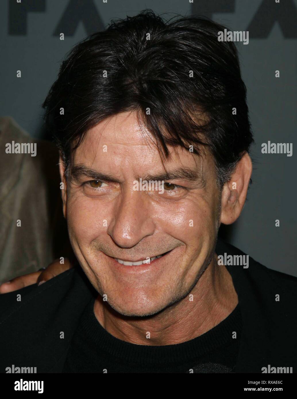 Charlie Sheen Without Hair Piece