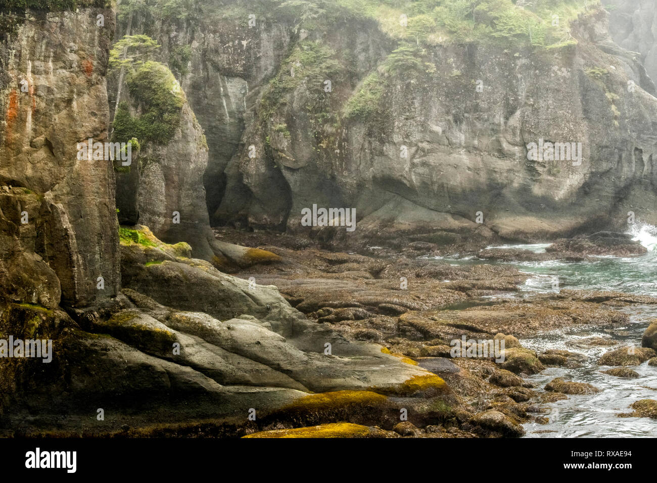 Cape Flattery, Pacific Northwest, Washington State, USA Stock Photo - Alamy