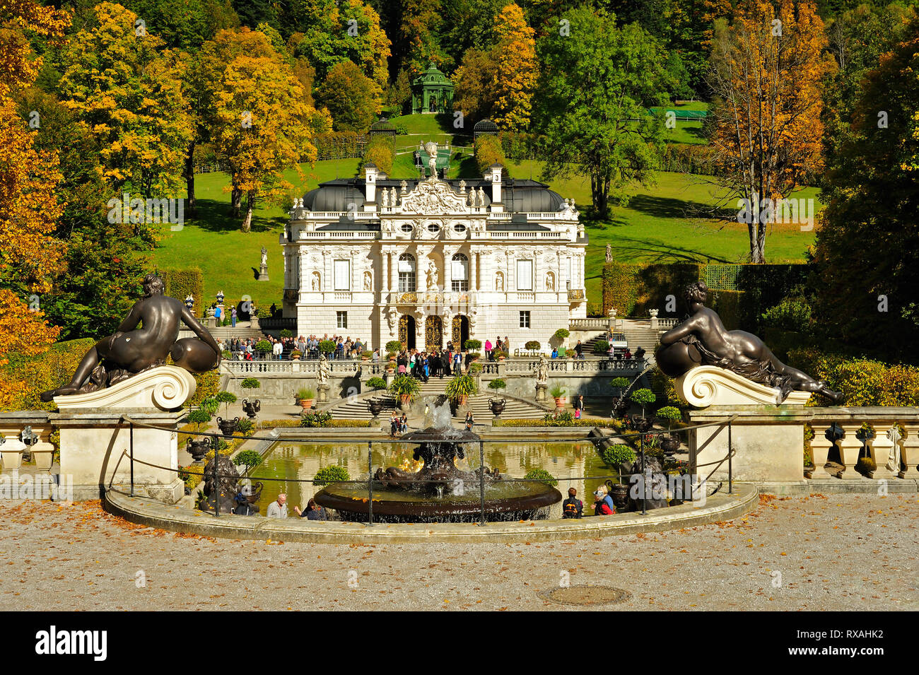 Linderhof palace hi-res stock photography and images - Alamy