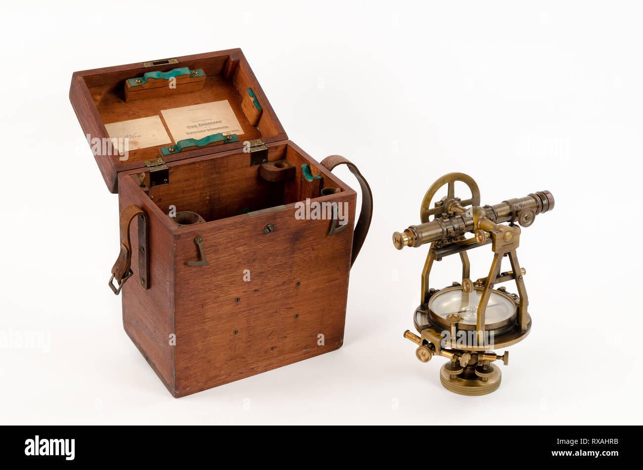 Surveyor compass hi-res stock photography and images - Alamy