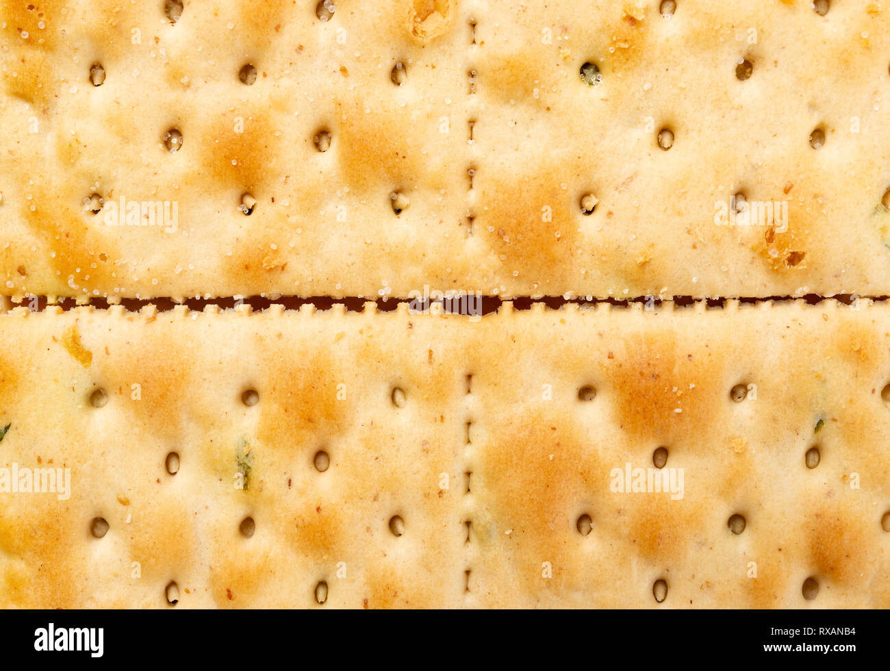 top view crispy crackers as background and texture Stock Photo - Alamy