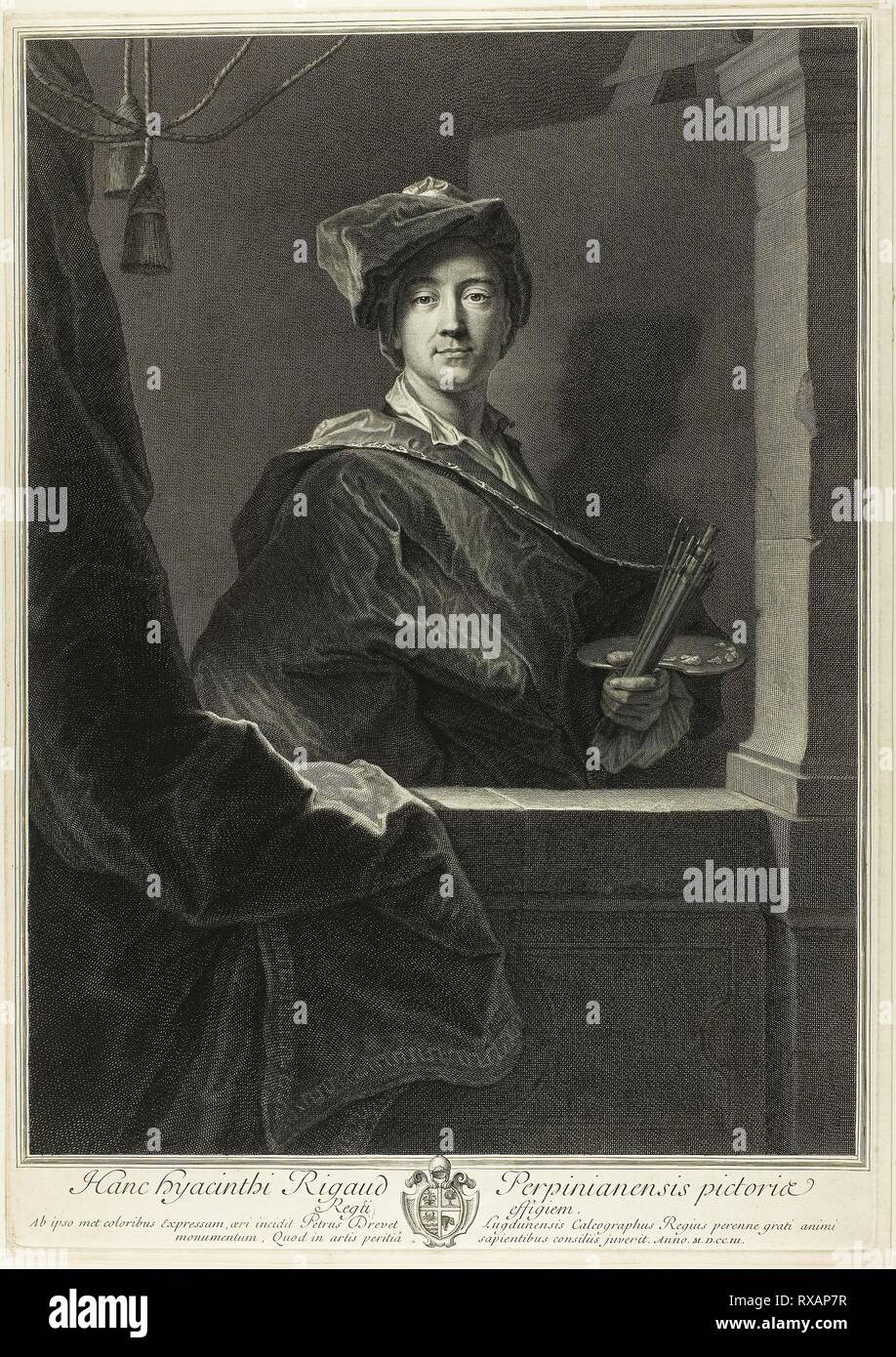 Self portrait hyacinthe rigaud hi-res stock photography and images - Alamy
