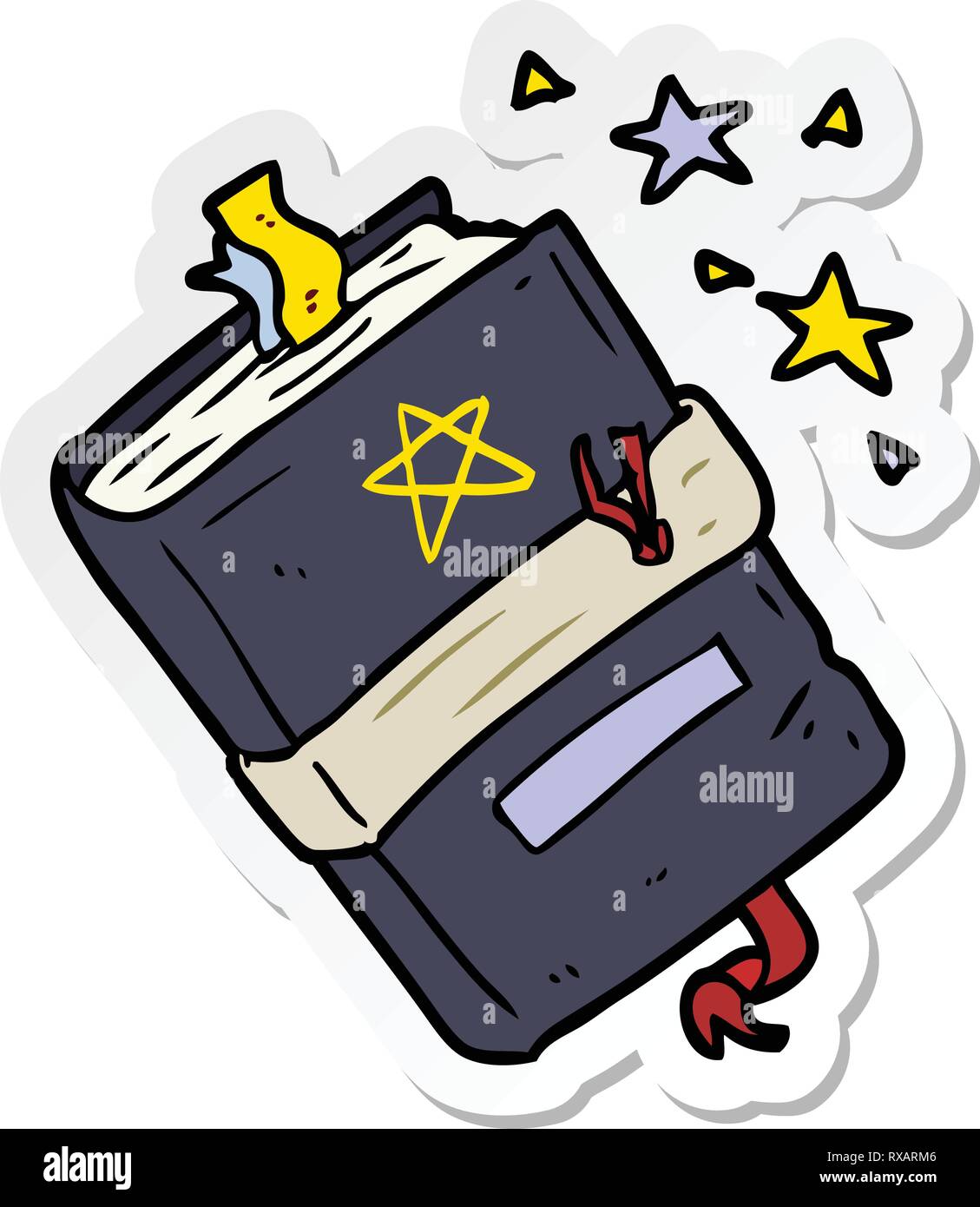 Book of spells vector vectors Stock Vector Images - Alamy