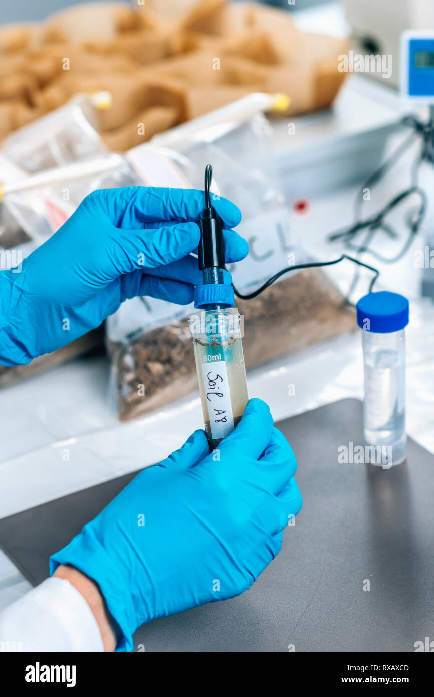 Soil acidity testing hi-res stock photography and images - Alamy