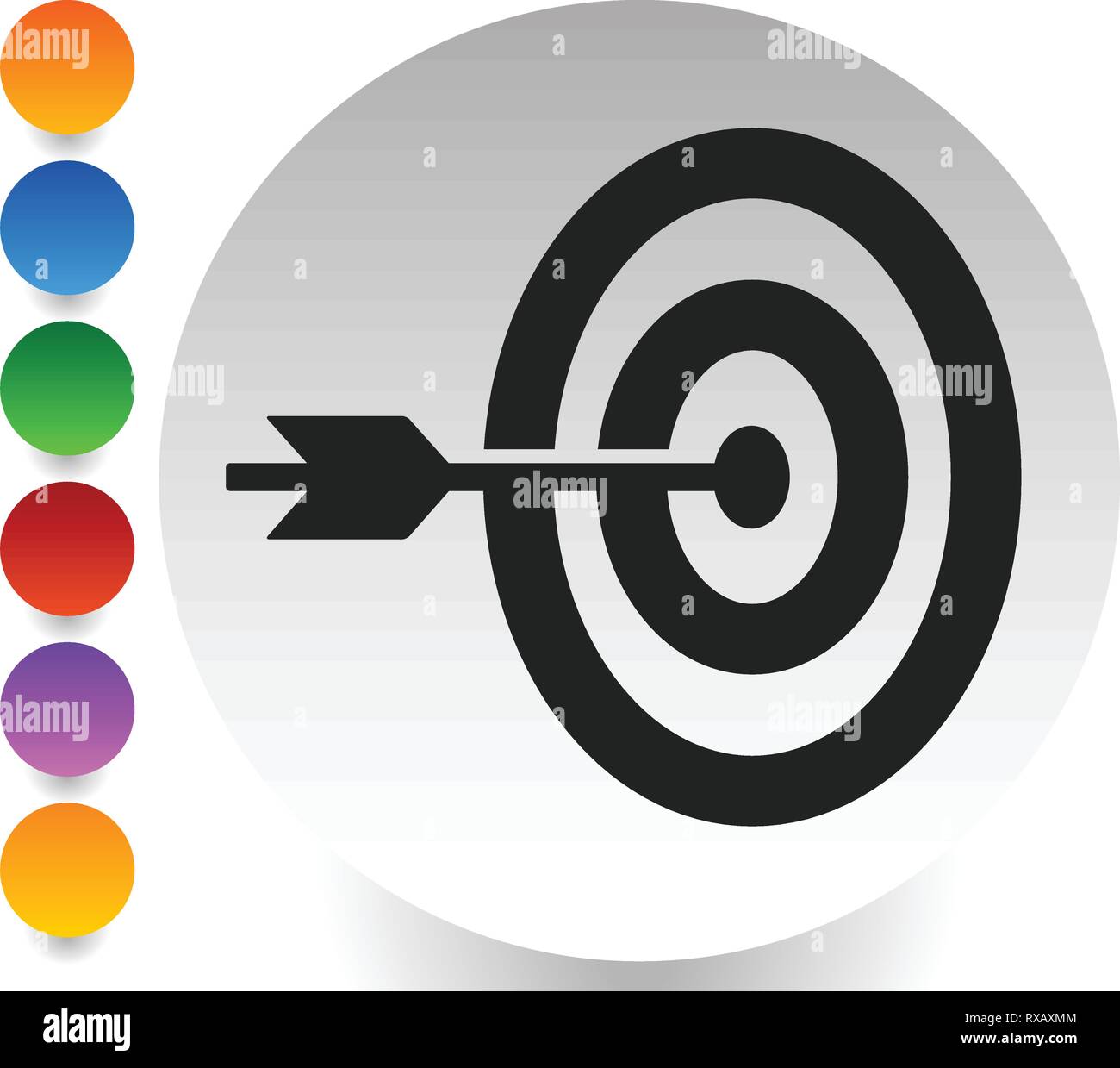 Exact centre Stock Vector Images - Alamy