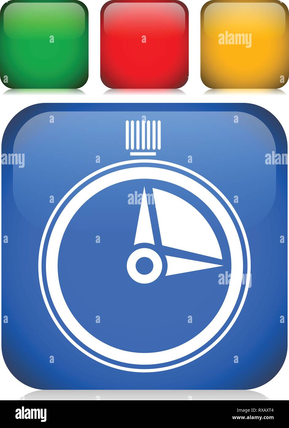 Timer, stopwatch icon. Urgency, turnaround time, schedule concepts ...
