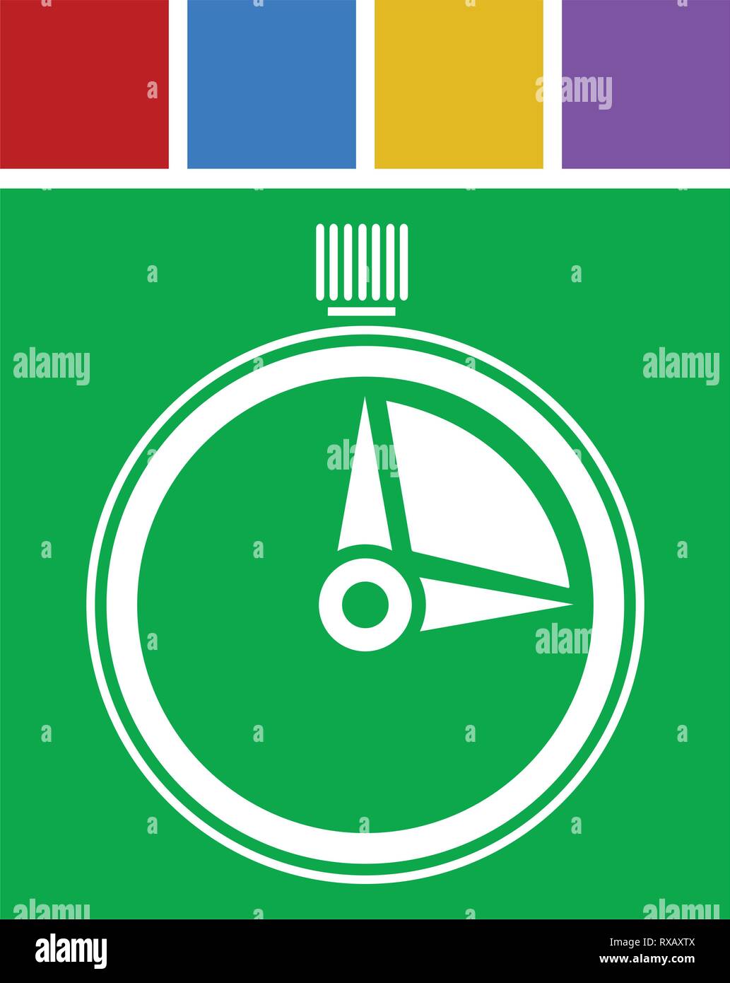 Timer, stopwatch icon. Urgency, turnaround time, schedule concepts ...
