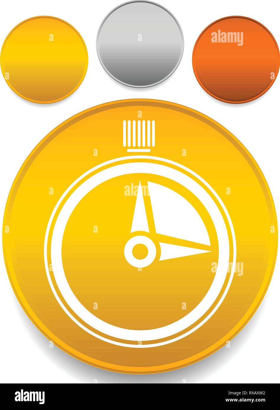 Timer, stopwatch icon. Urgency, turnaround time, schedule concepts ...