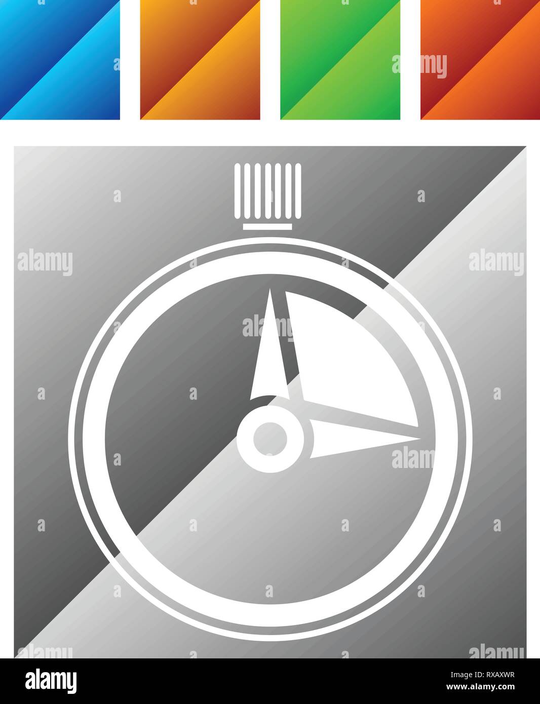 Timer, stopwatch icon. Urgency, turnaround time, schedule concepts ...