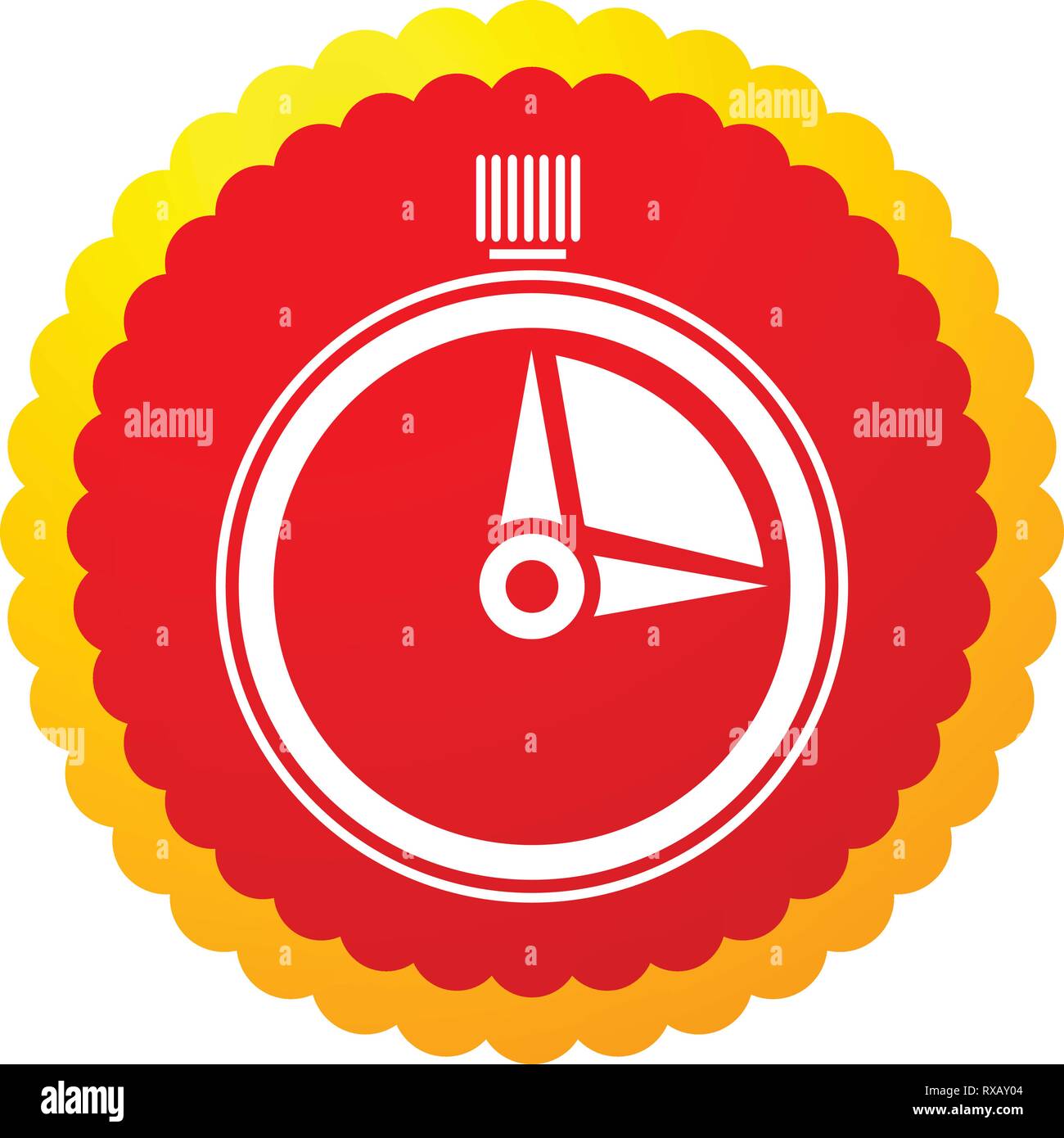 Timer, stopwatch icon. Urgency, turnaround time, schedule concepts ...