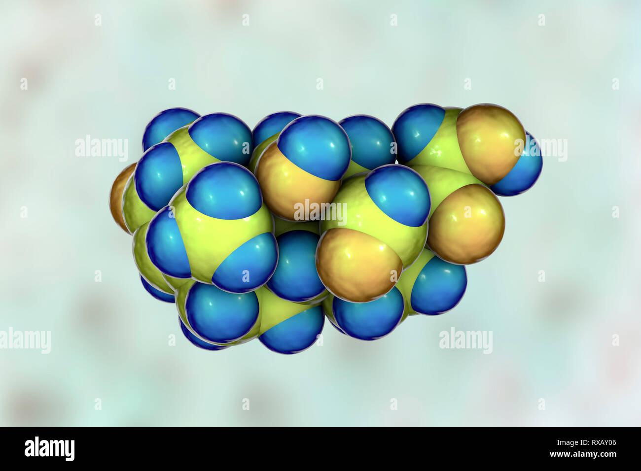 Aldosterone hormone, molecular model Stock Photo - Alamy