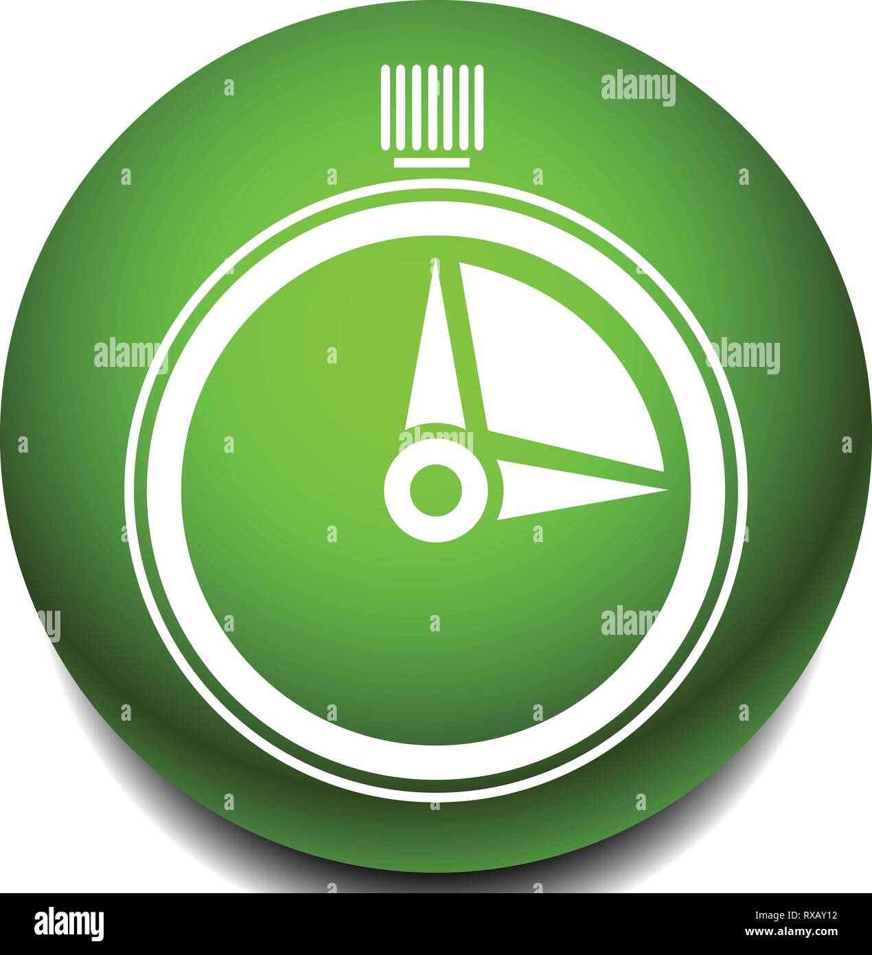 Timer, stopwatch icon. Urgency, turnaround time, schedule concepts ...