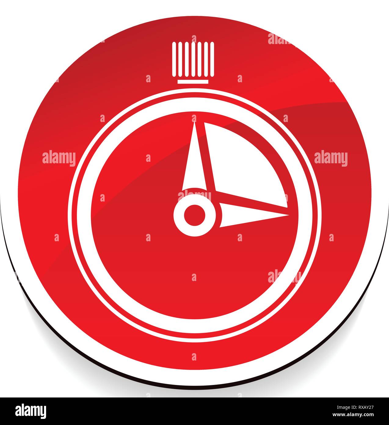 Timer, stopwatch icon. Urgency, turnaround time, schedule concepts ...
