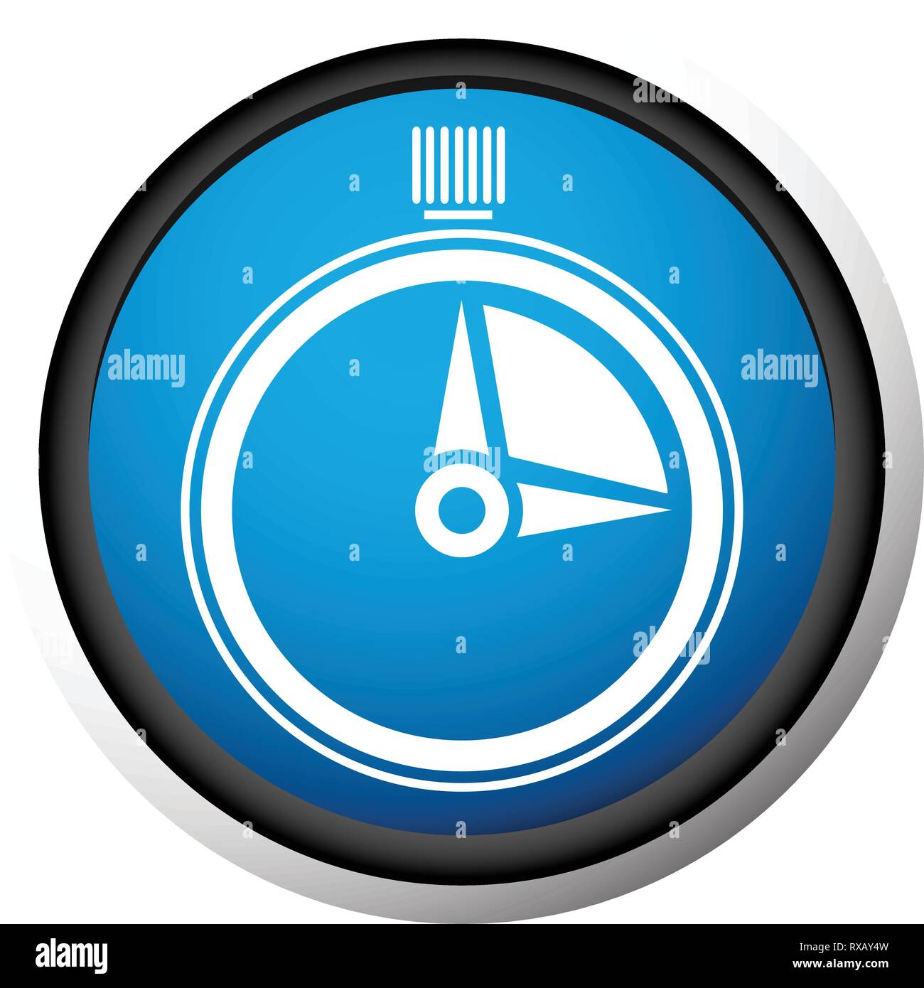 Timer, stopwatch icon. Urgency, turnaround time, schedule concepts ...