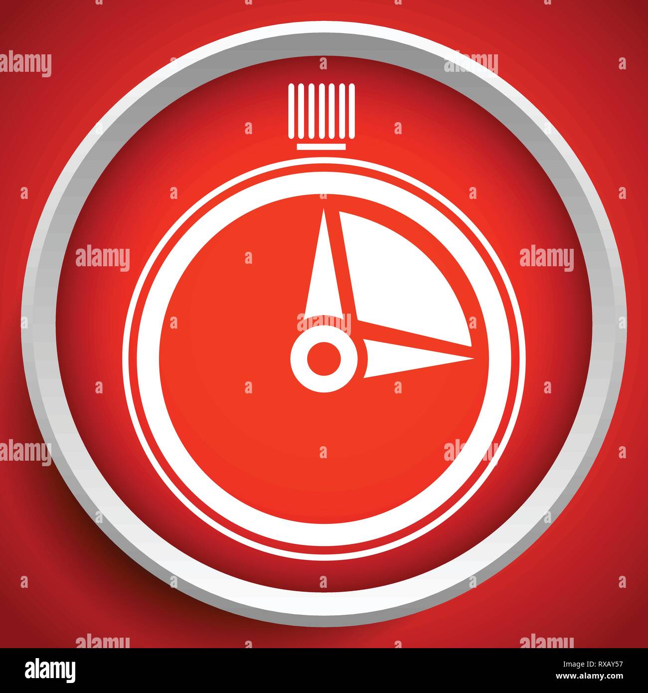 Timer, stopwatch icon. Urgency, turnaround time, schedule concepts ...