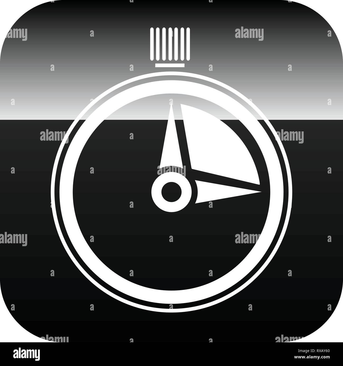 Timer, stopwatch icon. Urgency, turnaround time, schedule concepts ...