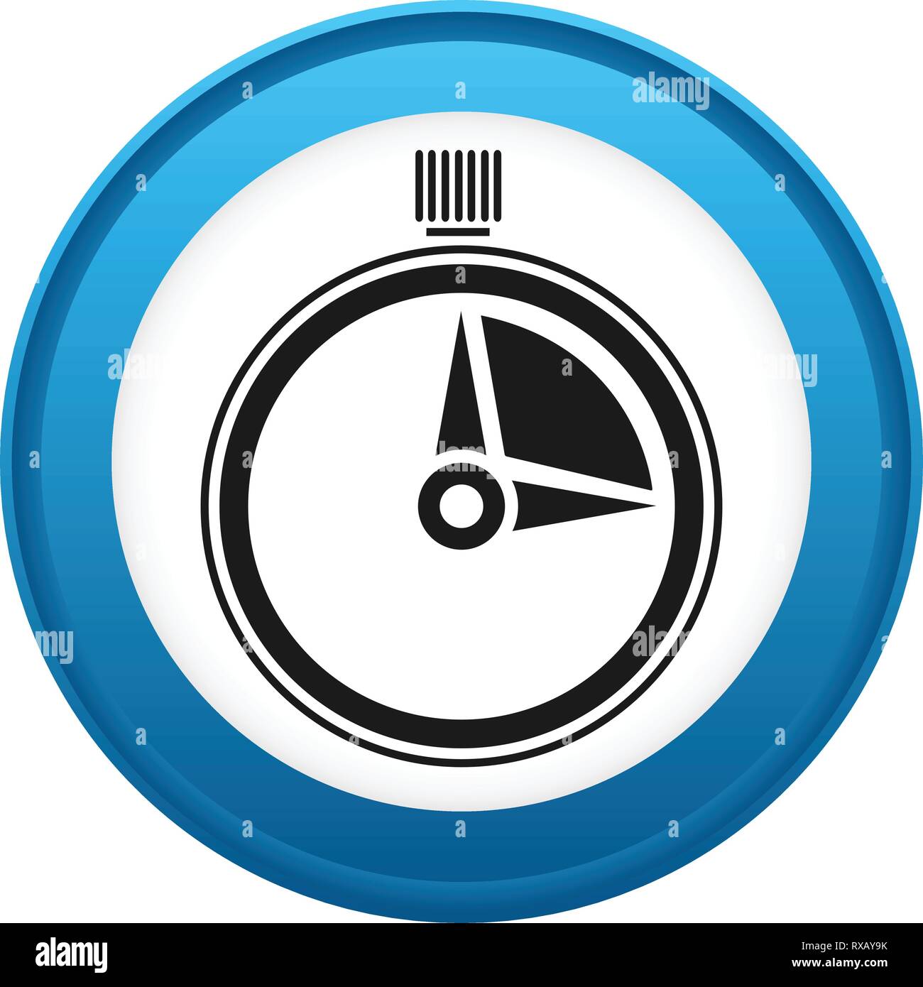 Timer, stopwatch icon. Urgency, turnaround time, schedule concepts ...