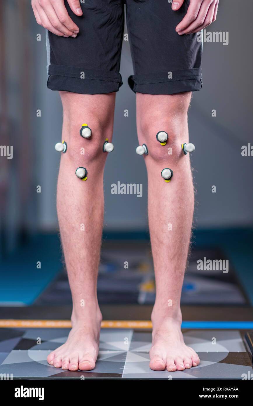 Markers for posture analysis Stock Photo - Alamy