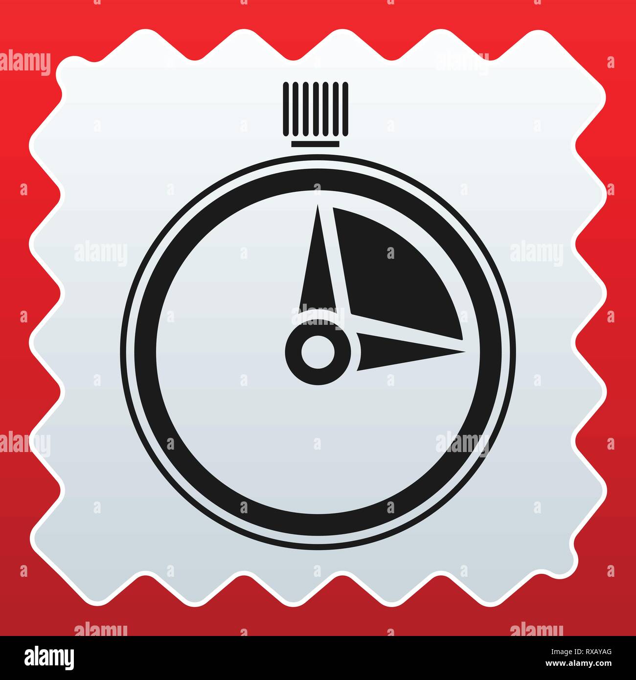 Timer, stopwatch icon. Urgency, turnaround time, schedule concepts ...